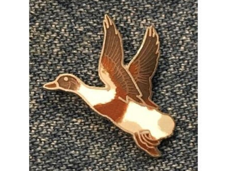 Flying Duck Pin 90's Vintage With Extended Post and | Etsy
