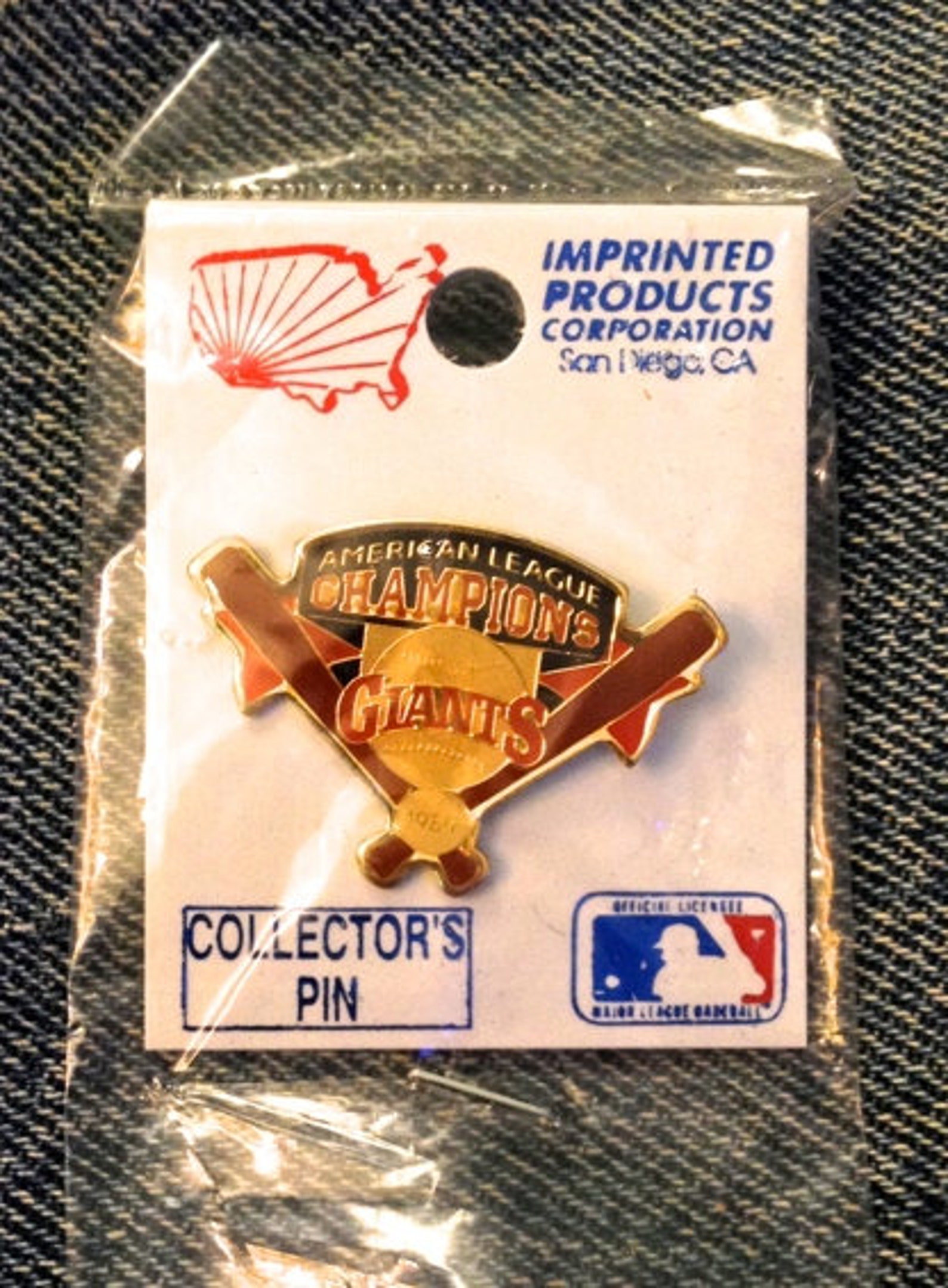San Francisco Giants Pin 1989 American League error - Etsy