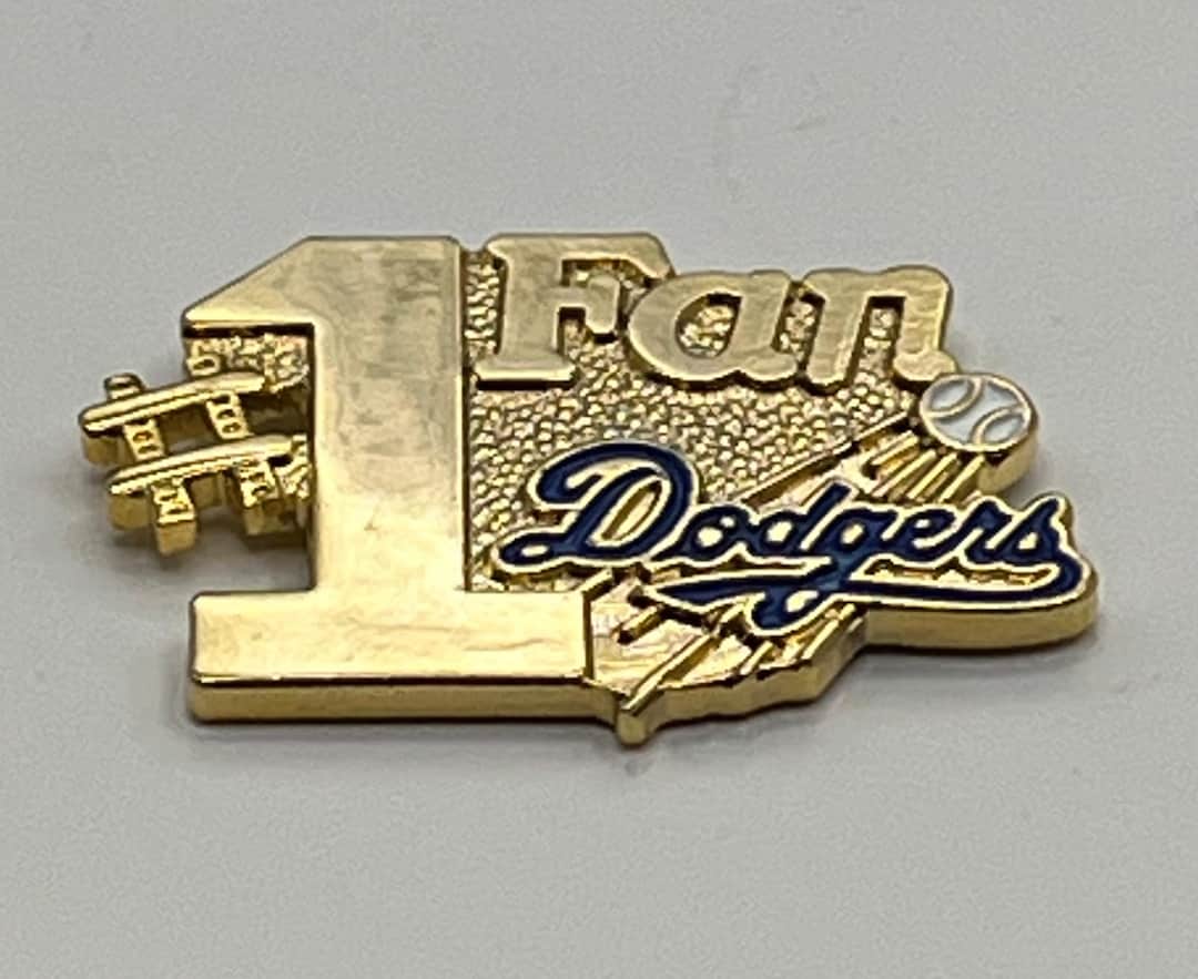 1988 Los Angeles Dodgers MLB Lapel Pin ~ #1 Fan ~ Vintage ~ Major ...
