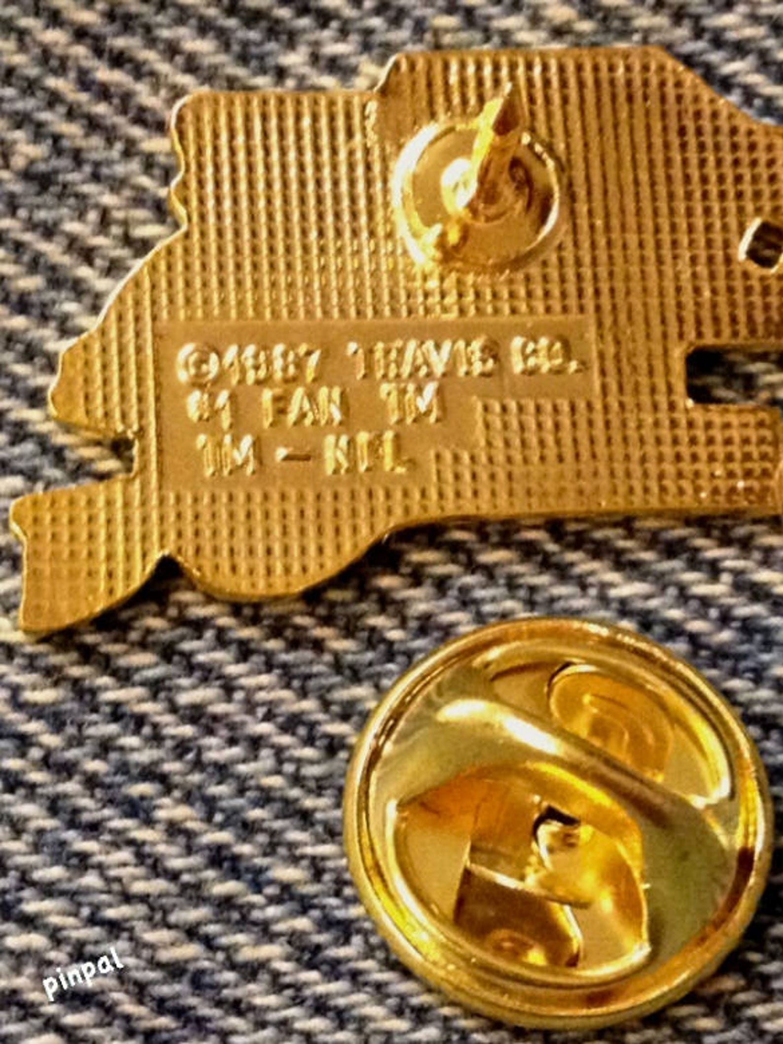 1987 Cleveland Browns Lapel Pin Set of 2 1 Fan Vintage | Etsy