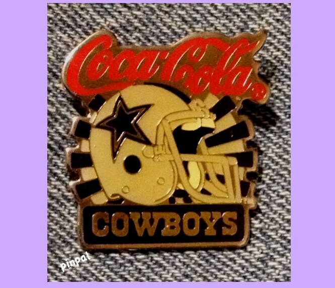 Dallas Cowboys Brooch Pin NFL Football 80's Vintage - Etsy