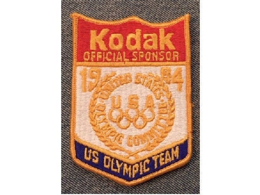 Vintage 1984 Sarajevo and Los Angeles Olympic Sew-on Embroidery Patch ...