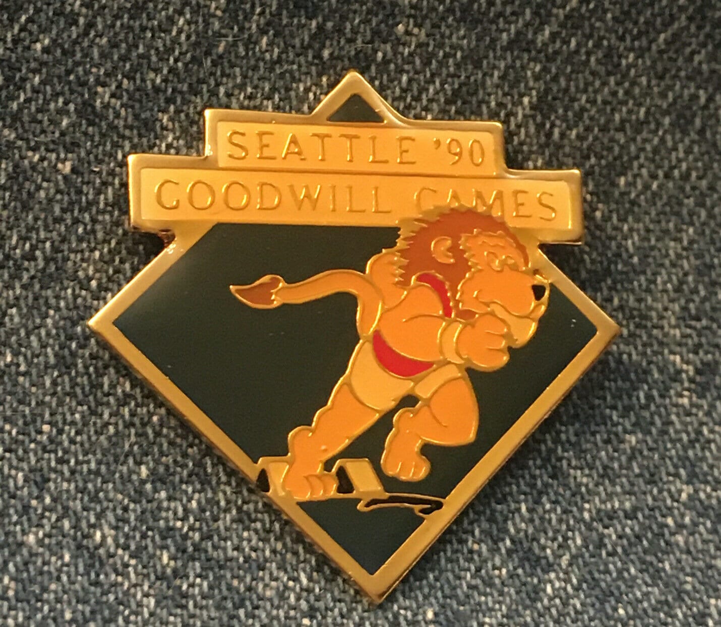 Track & Field Lapel Pin 1990 Goodwill Games in Seattle USA - Etsy