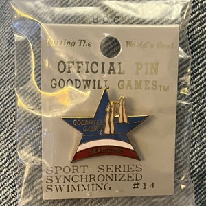 Synchronized Swimming Pin 1990 Goodwill Games in Seattle, USA Plus ...