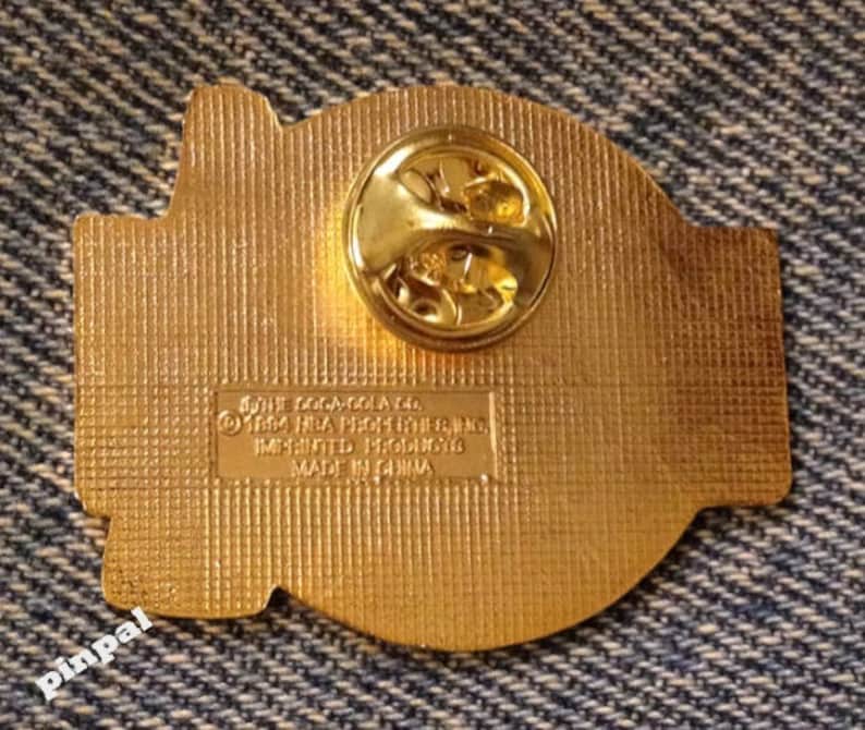 Seattle Supersonics Pin~nba~coca Cola~coke~vintage 1994 by Imprinted ...