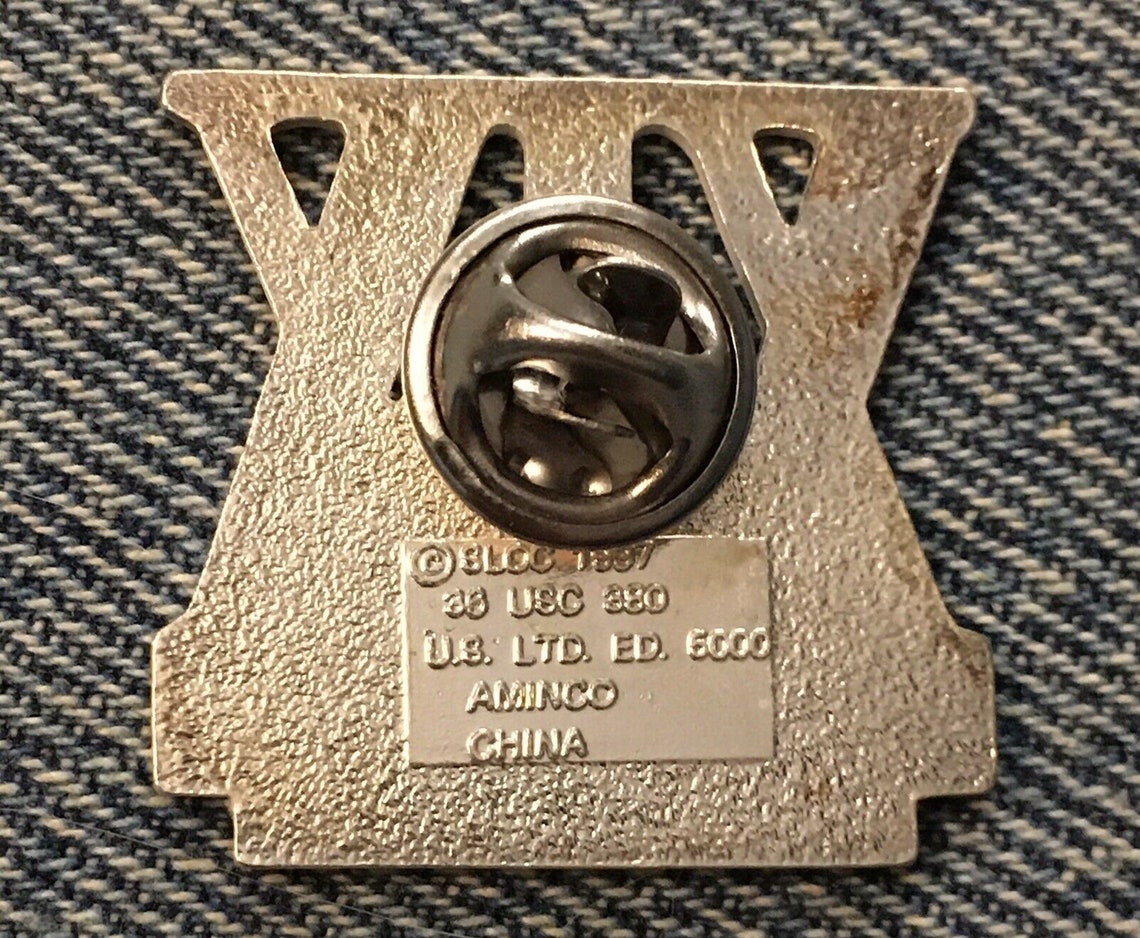 2002 SLC Olympic Pin With Bid Logo Salt Lake City XIX | Etsy