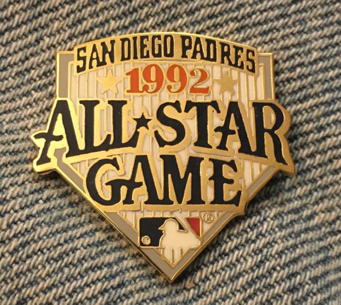 San Diego Padres All Star Game Pin ~ 1992 in Red ~SD ~ MLB ~ Baseball ...