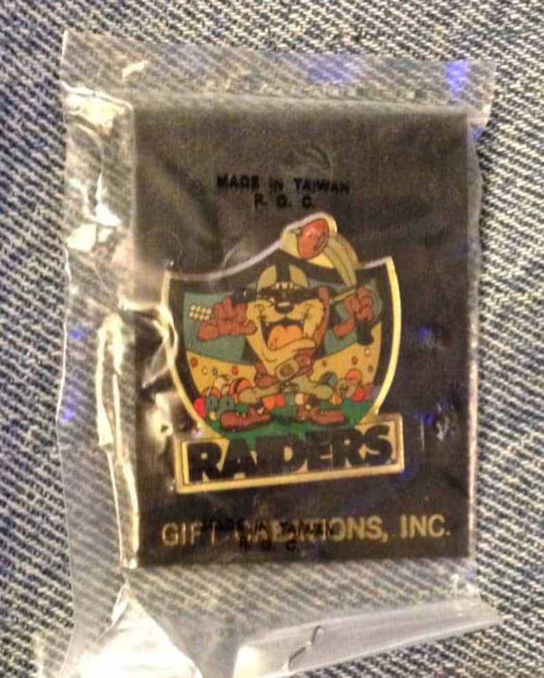 1992 Oakland Raiders and Tasmanian Devil Pin TAZ NFL - Etsy