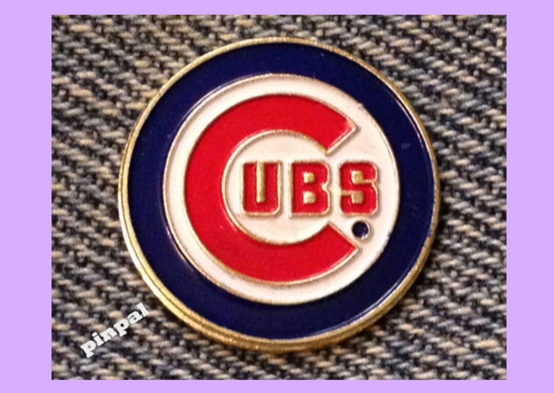 1991 Chicago Cubs Lapel Pin ~ Logo - Etsy