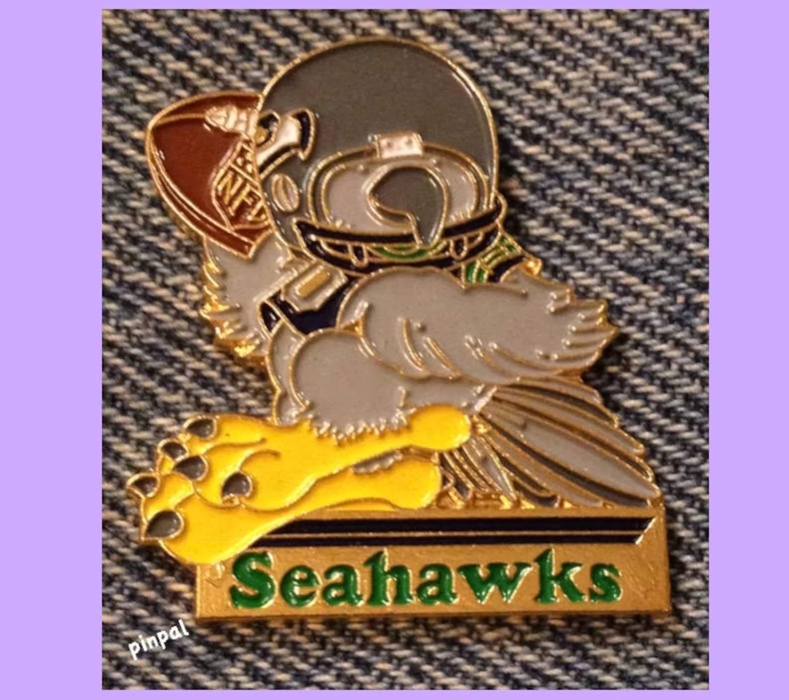 Seattle Seahawks NFL Huddles Pin Football 80's - Etsy