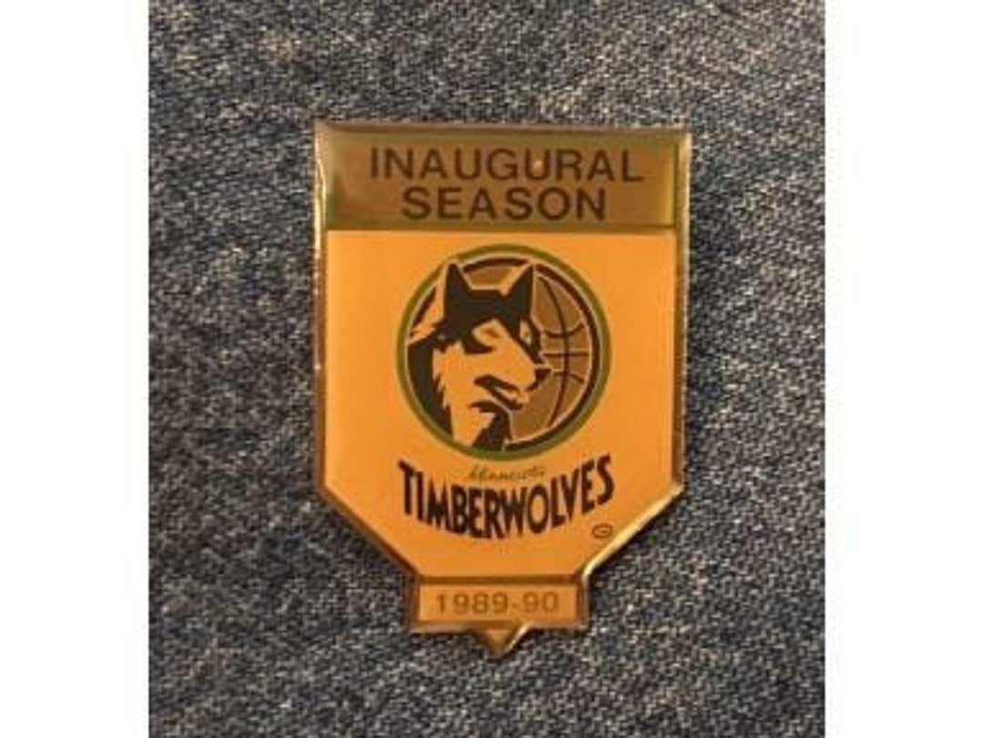 Minnesota Timberwolves Pin~inaugural Season 1989-90~nba~basketball~by C ...