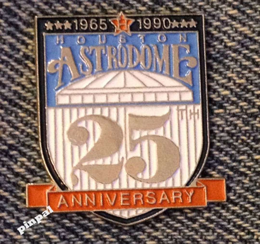 1990 Houston Astrodome Lapel Pin ~ 25th Anniversary ~ Astros ~ MLB ...