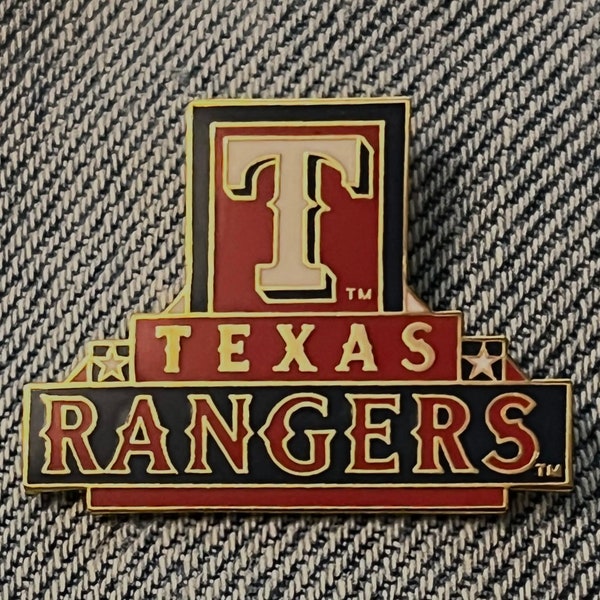 Texas Rangers Baseball Pin - Etsy