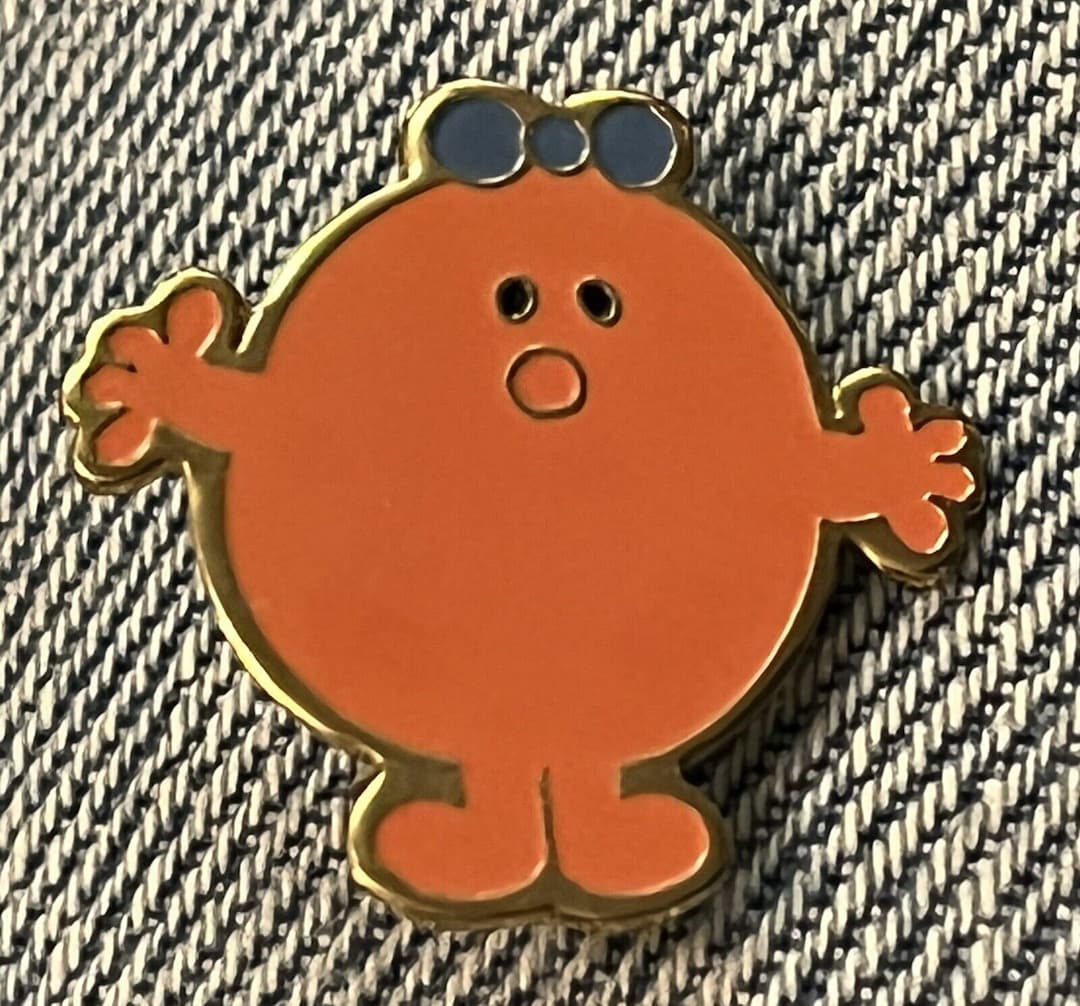 Little Miss Tiny Brooch Pin ~ From Mr. Men Series by Roger Hargreaves ...