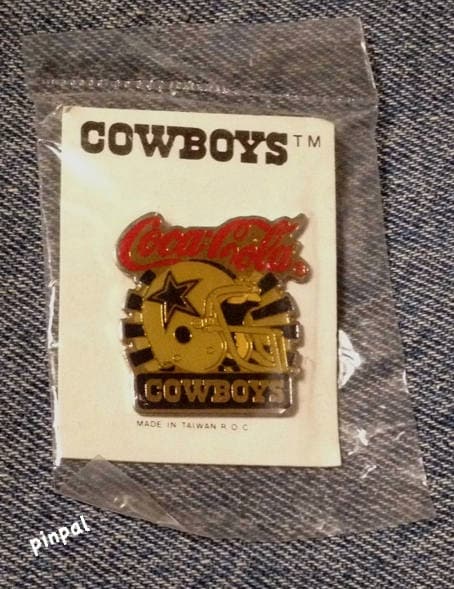 Dallas Cowboys Brooch Pin NFL Football 80's Vintage - Etsy