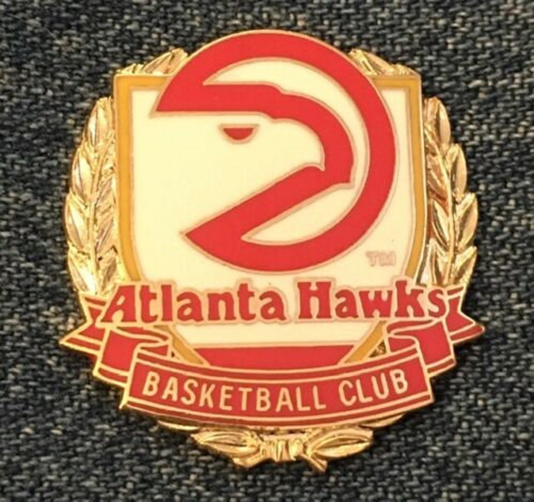Atlanta Hawks Pin ~ NBA ~ Basketball Club ~ Vintage 1994 - Etsy
