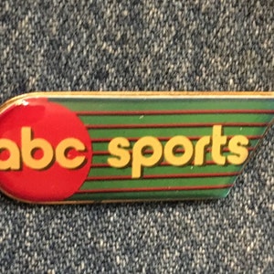 Vintage Abc Sports Pin ~ TV Broadcasting Logo ~ Non Olympic - Etsy