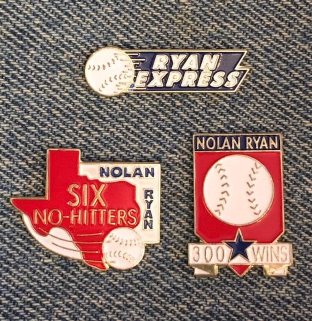 1990 Texas Rangers Pin ~ 3er Lot ~ Nolan James ~ MLB ~ Baseball - Etsy.de