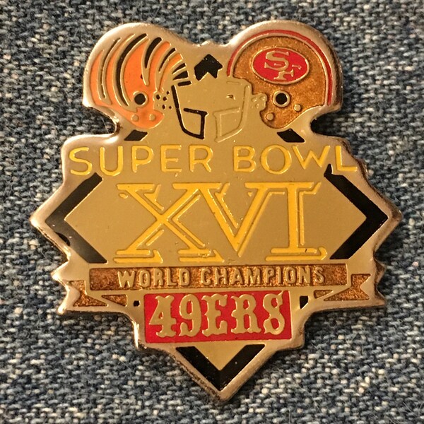 49ers Super Bowl Pins - Etsy