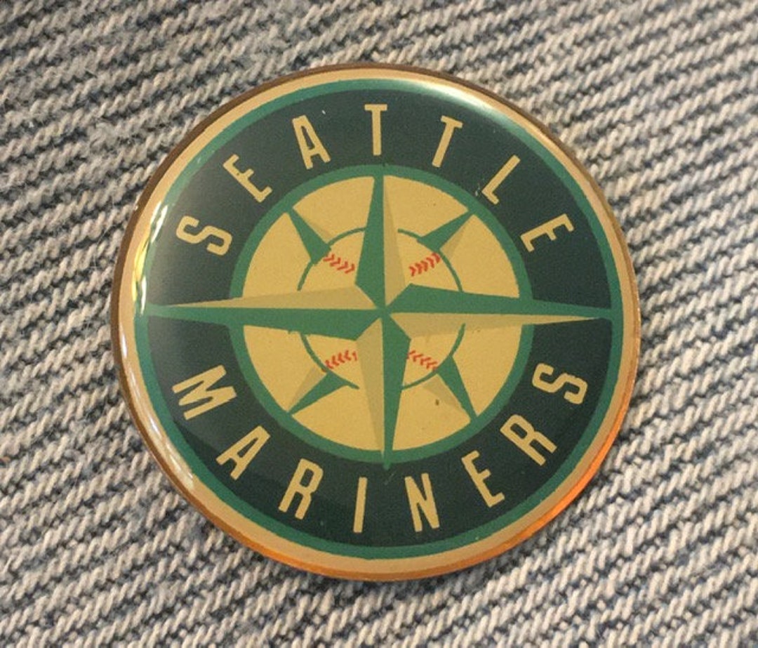 1993 Seattle Mariners Lapel Pin ~ Logo ~ Baseball ~ by C.P.&D. - Etsy