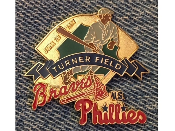 1997 First Game Played at Turner Field Lapel Pin Atlanta - Etsy