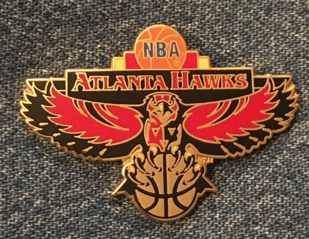 1995 Atlanta Hawks Pin ~ NBA ~ Basketball ~ by Peter David - Etsy