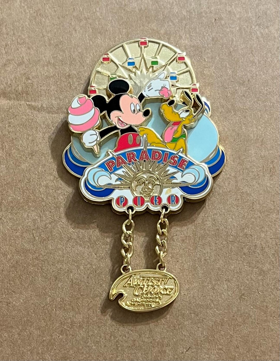 Mickey Mouse & Pluto Vintage Disney 2001 Lapel Pin ~ Artist Choice ...