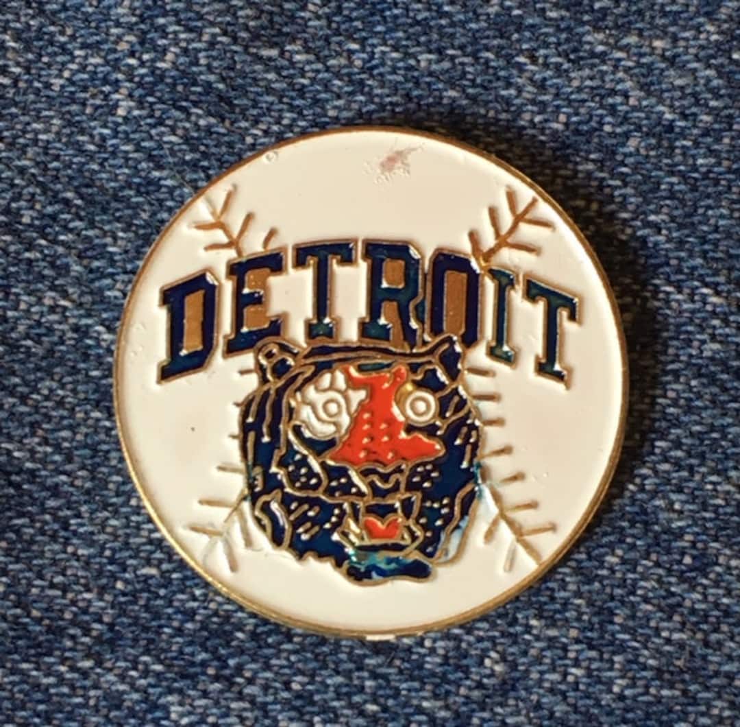 Detroit Tigers Lapel Pin ~ MLB ~ "detroit" on Baseball - Etsy