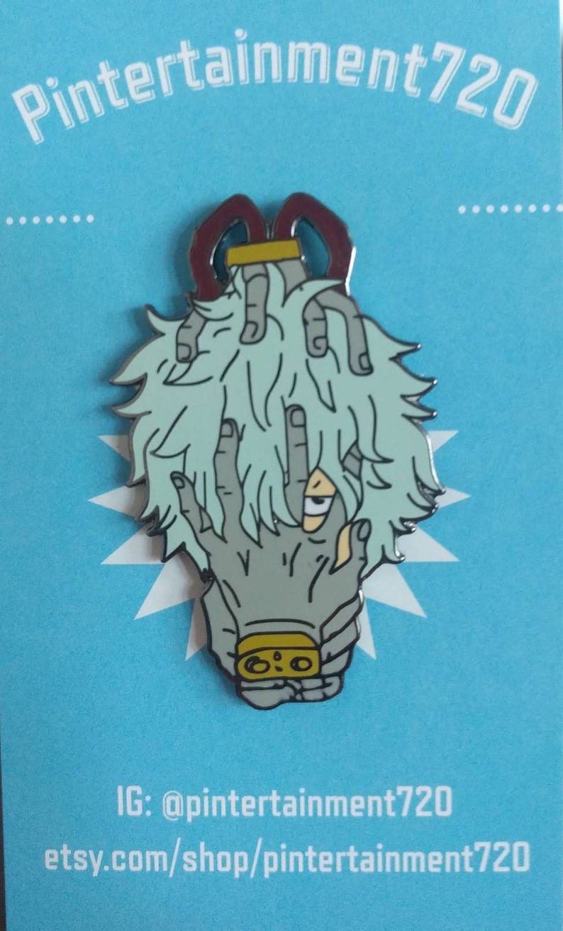 Tomura Shigaraki 1.75 hard enamel pin | Etsy