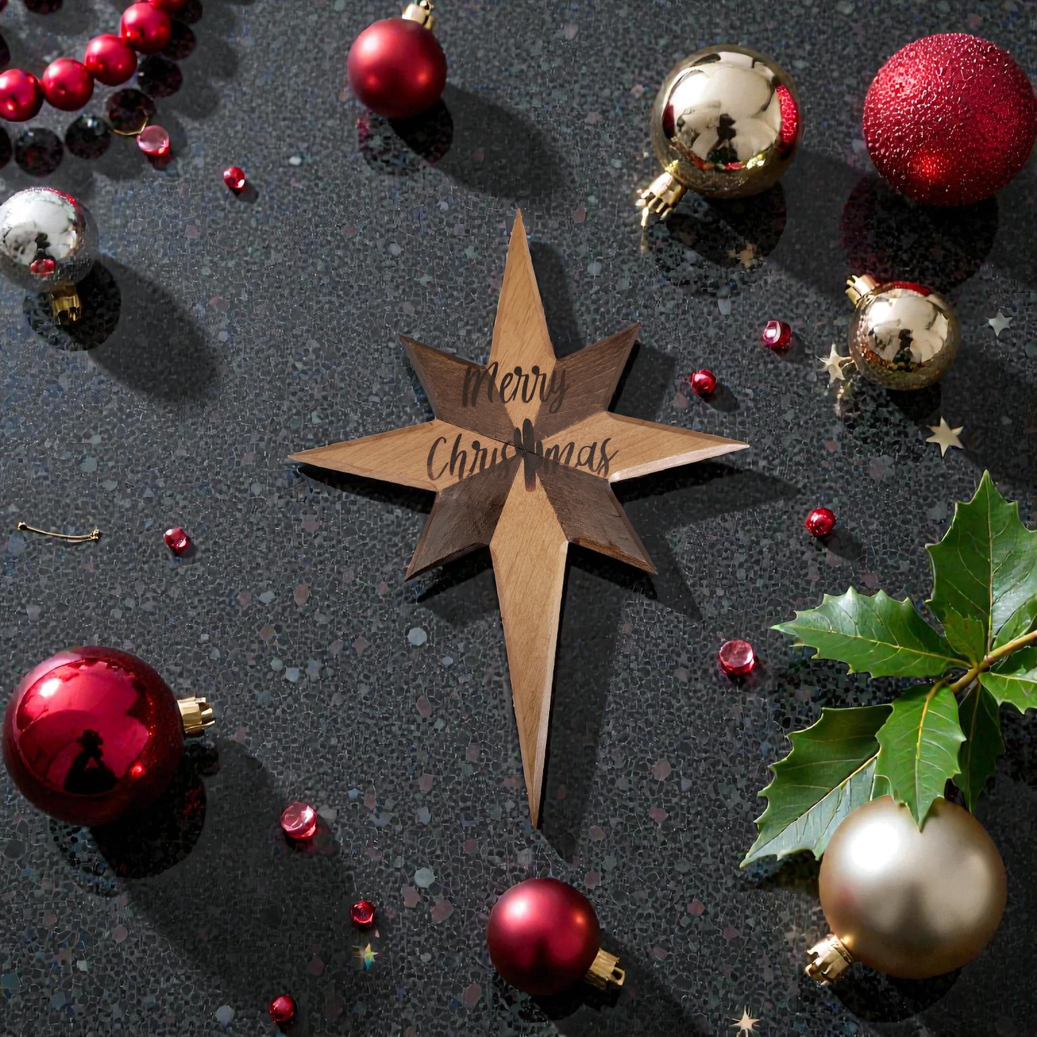 Christmas Bethlehem Star Ornament Tree Topping Gift - Etsy