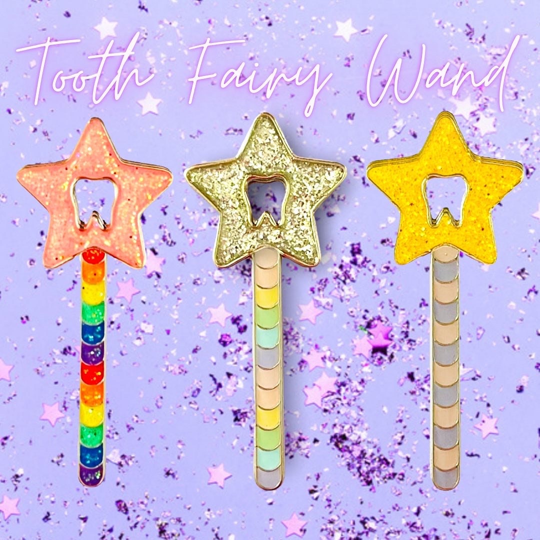 Tooth Fairy Wands Dental Hygienist Dentist Dental Assistant - Etsy