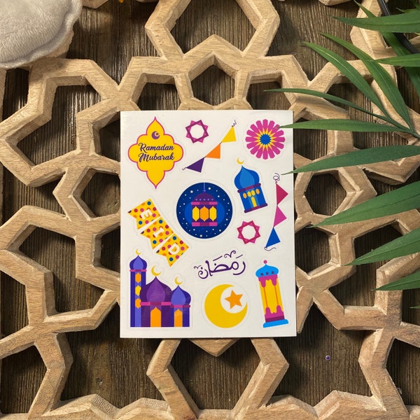 Ramadan Stickers - Etsy