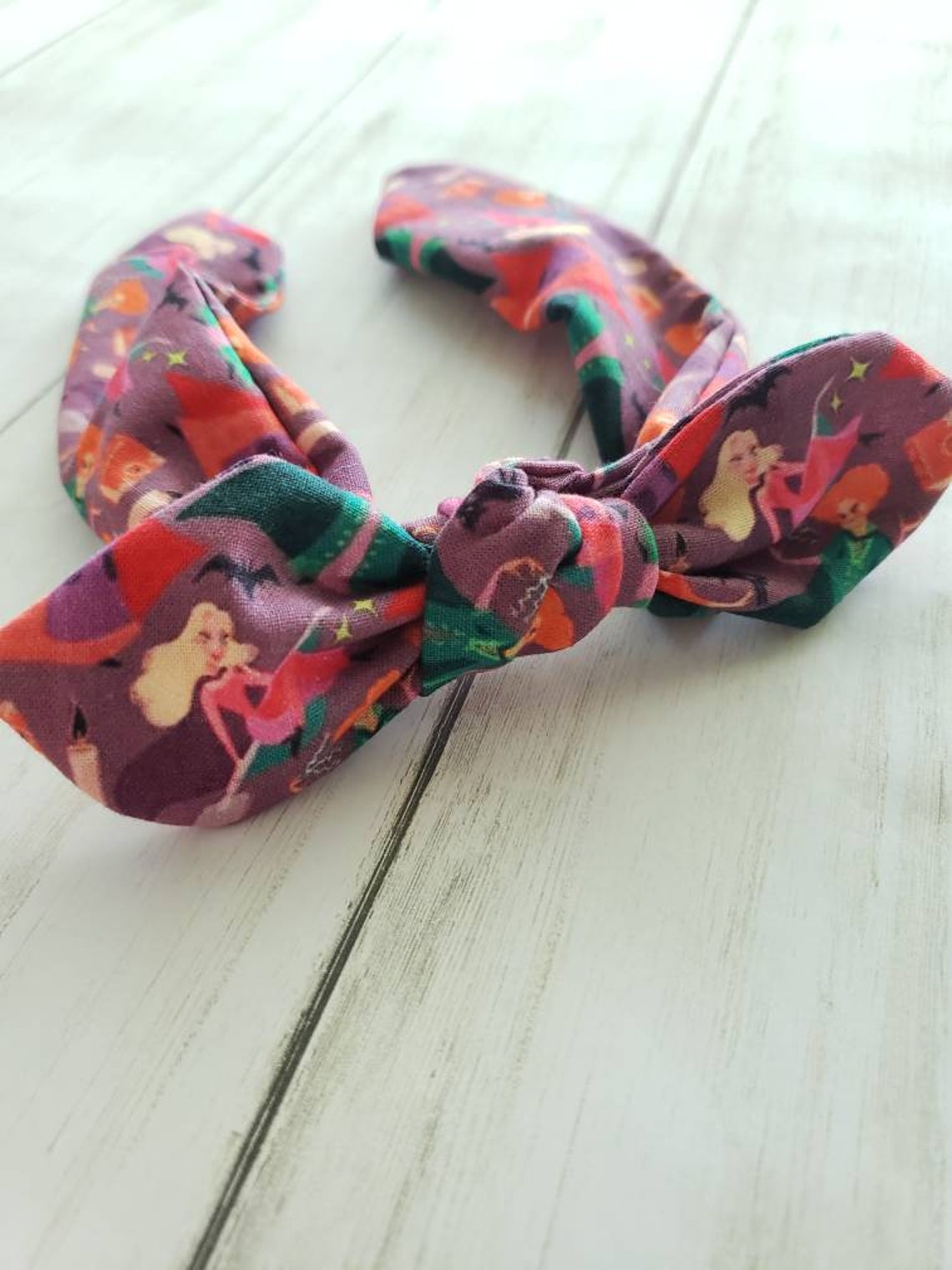 Hocus Pocus Knotty Bow Headband - Etsy