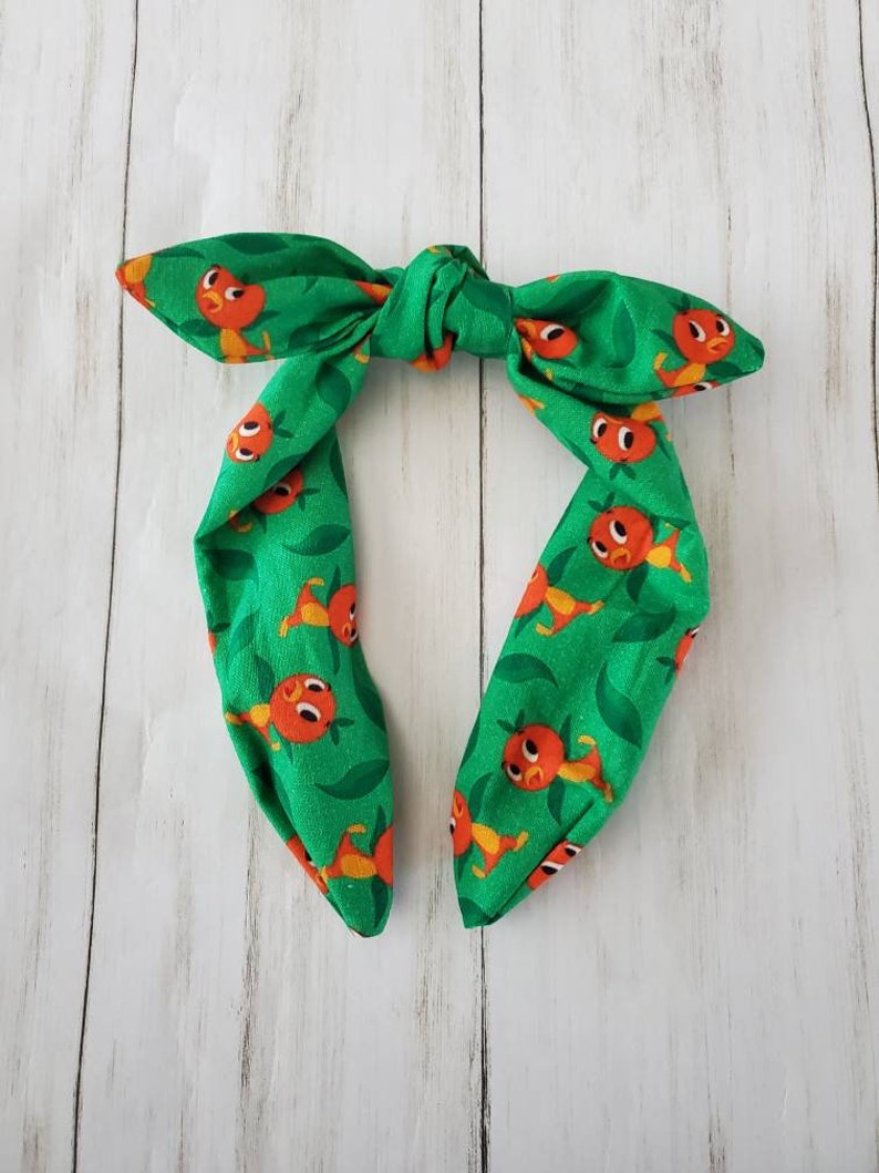Orange Bird Knotty Bow Headbands - Etsy