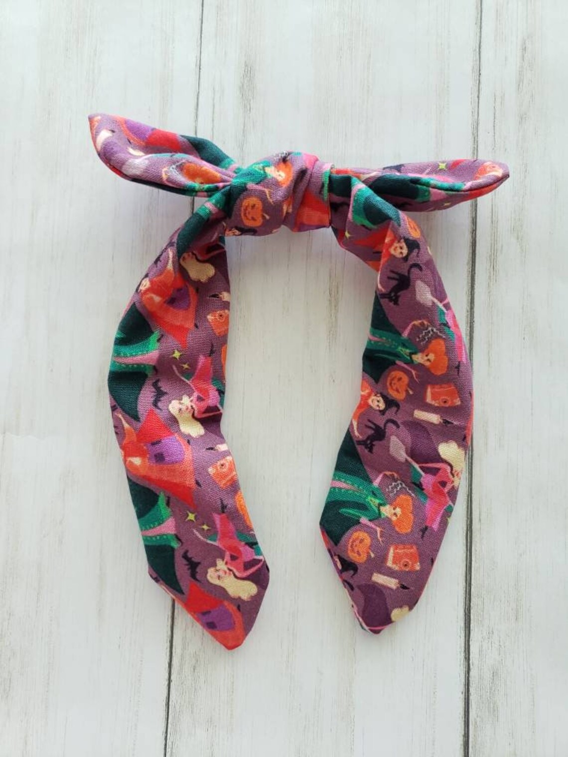Hocus Pocus Knotty Bow Headband - Etsy