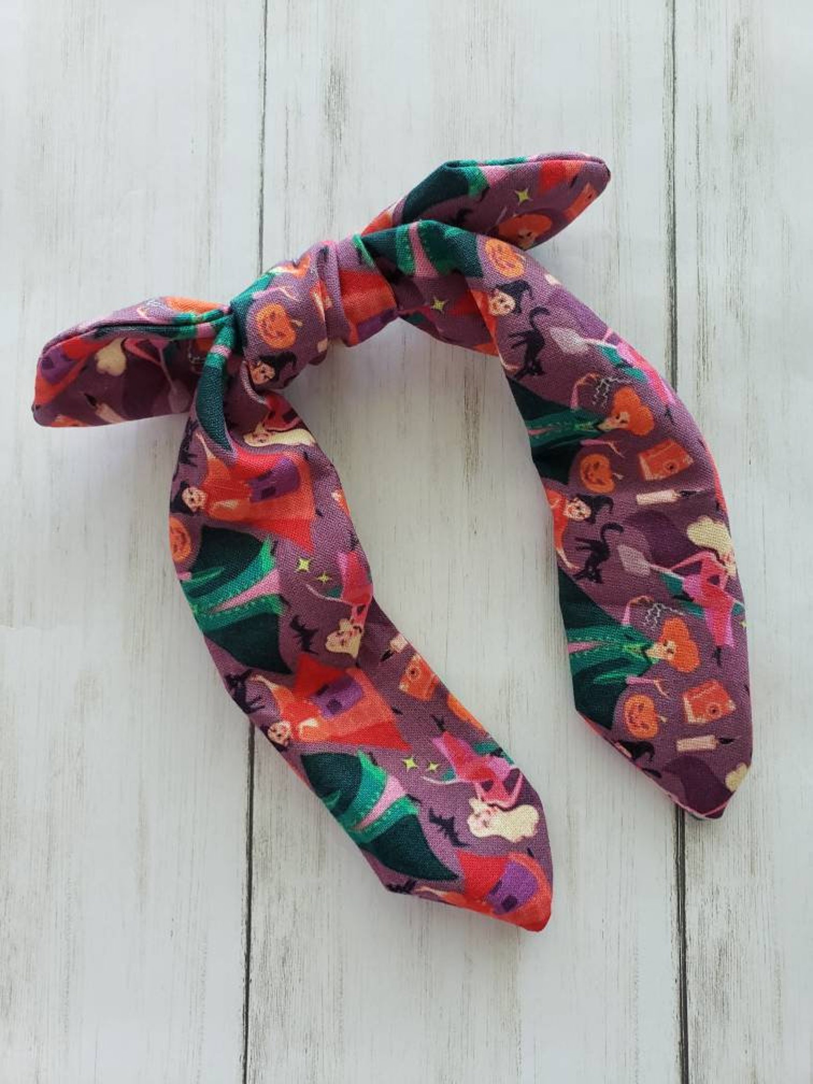 Hocus Pocus Knotty Bow Headband - Etsy