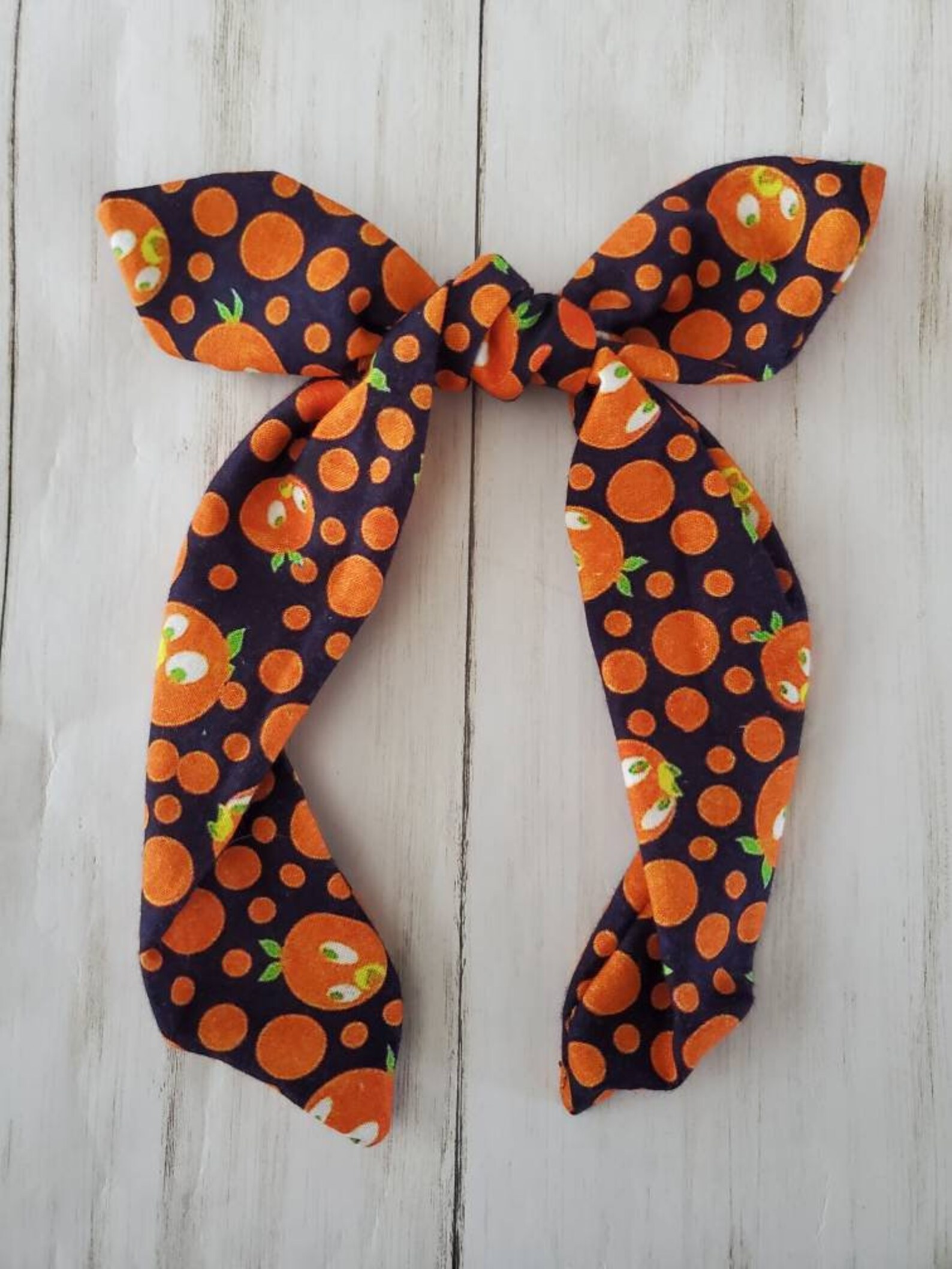 Orange Bird Knotty Bow Headbands - Etsy