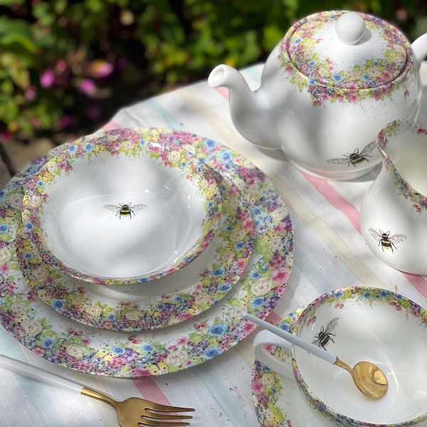 Bee Dinnerware - Etsy