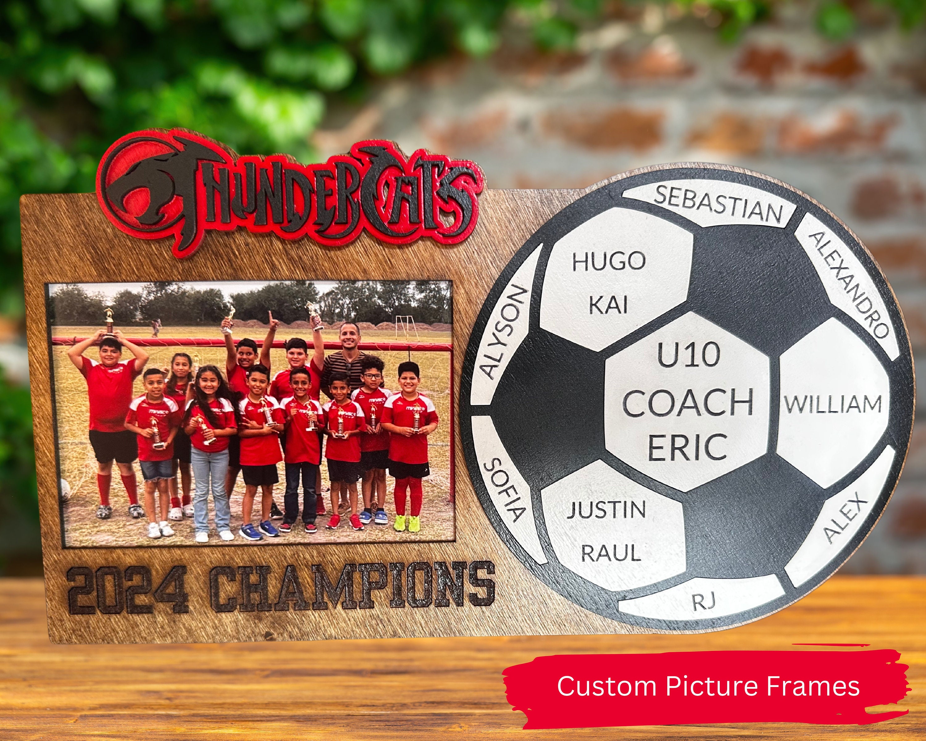 Soccer Coach Gift, Soccer Coach Frame, Gift for Coaches, Gift From Team ...