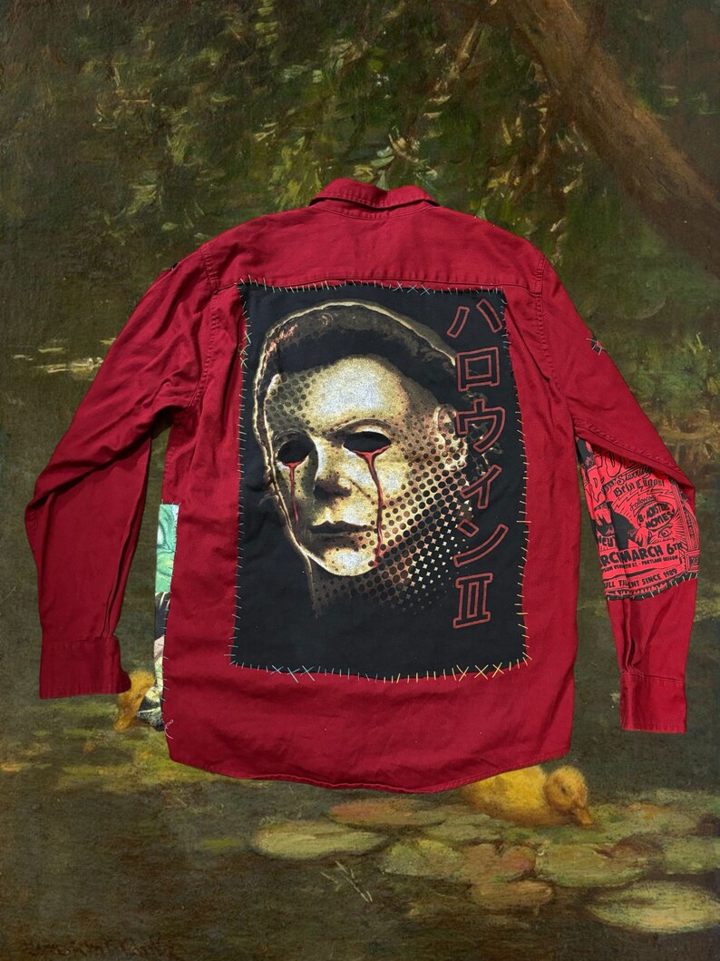 Horror Themed Custom Jacket - Etsy