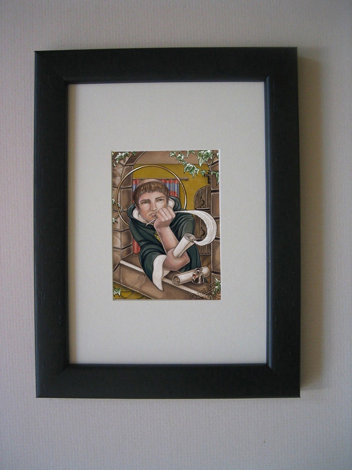 Saint Thomas Aquinas Art Print St Thomas Inspirational Print - Etsy