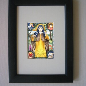 St Catherine Print Catherine of Siena Saint Art Inspirational Gift ...