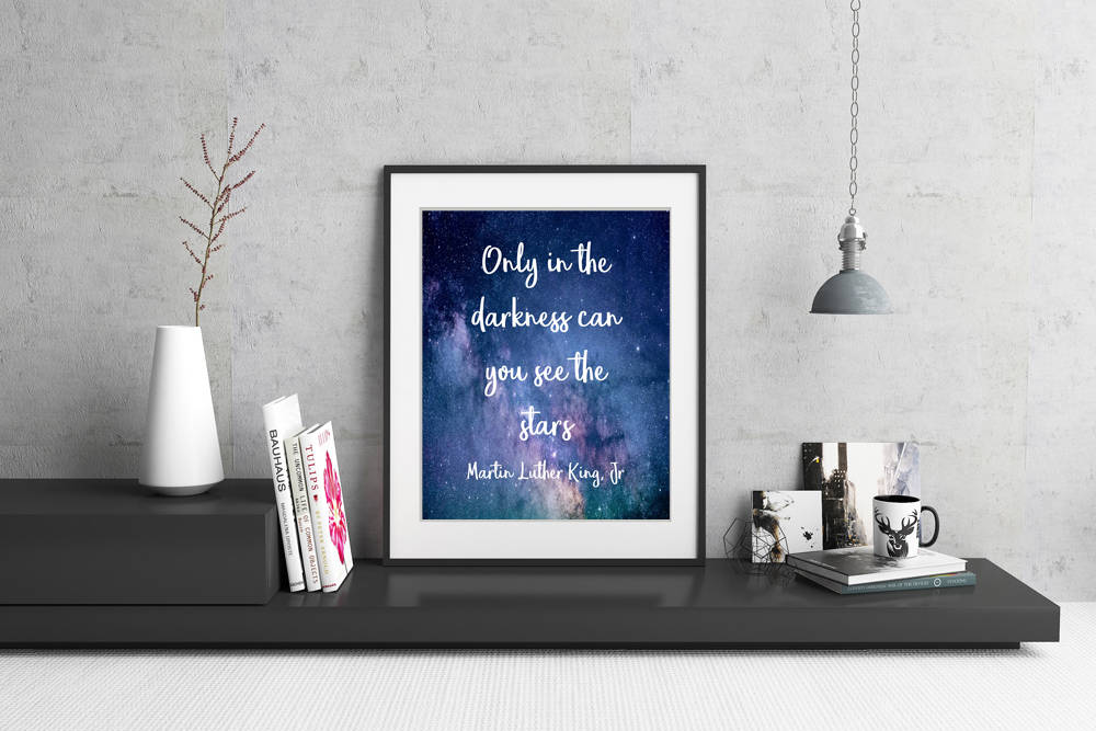 Martin Luther King Quote, Printable Wall Art, Civil Rights, Digital ...