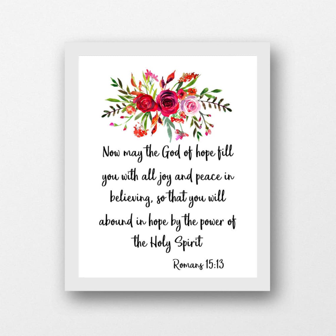 Romans 15 13, God of Hope Fill You With All Joy and Peace, Download ...