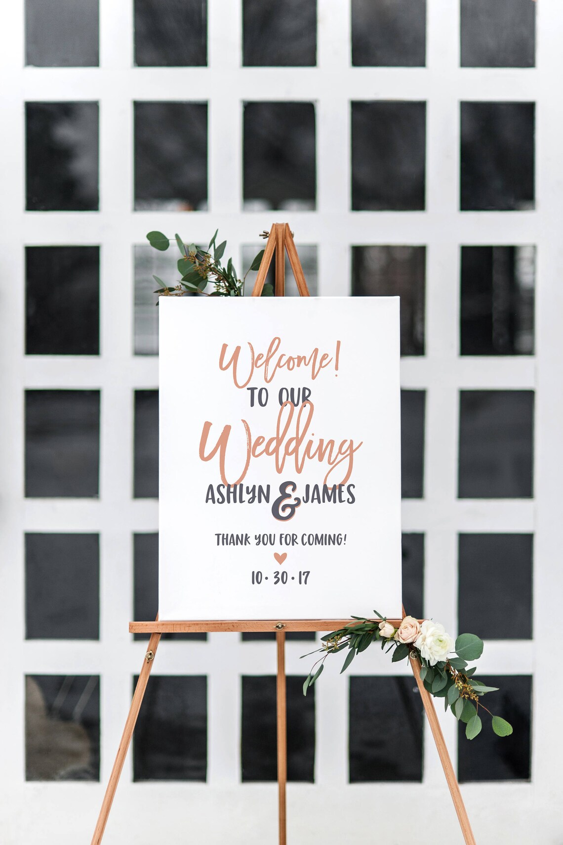 Welcome Wedding Entrance Sign Wedding Reception Entrance - Etsy