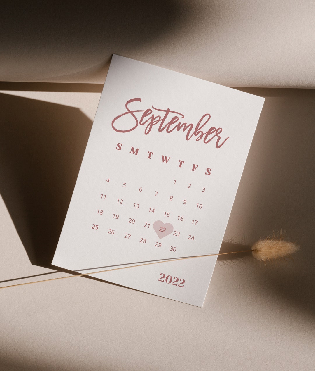 5x7 Due Date Calendar, Edit-yourself Baby Due Date Calendar Digital ...