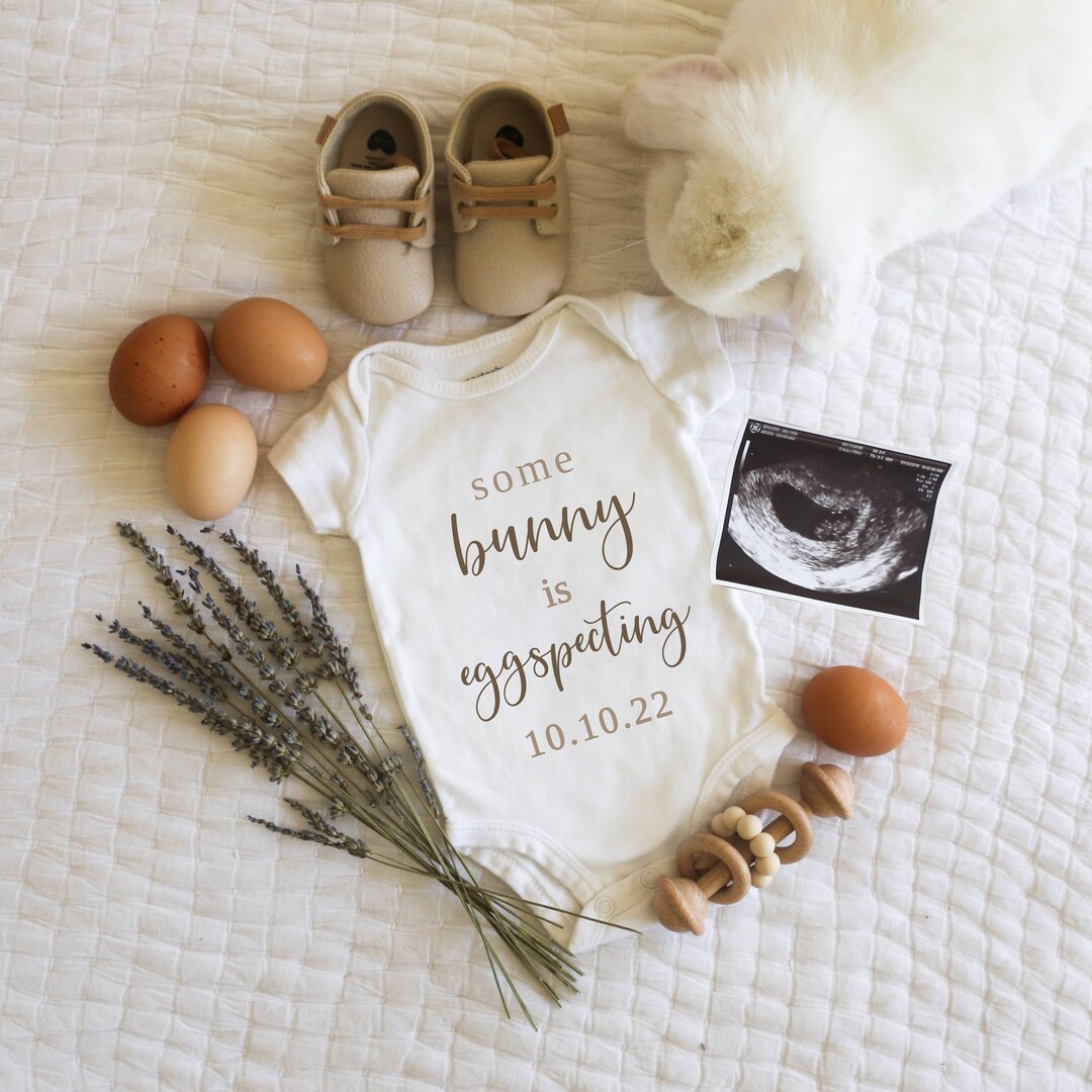 Easter Pregnancy Announcement, Social Media Pregnancy Announcement ...