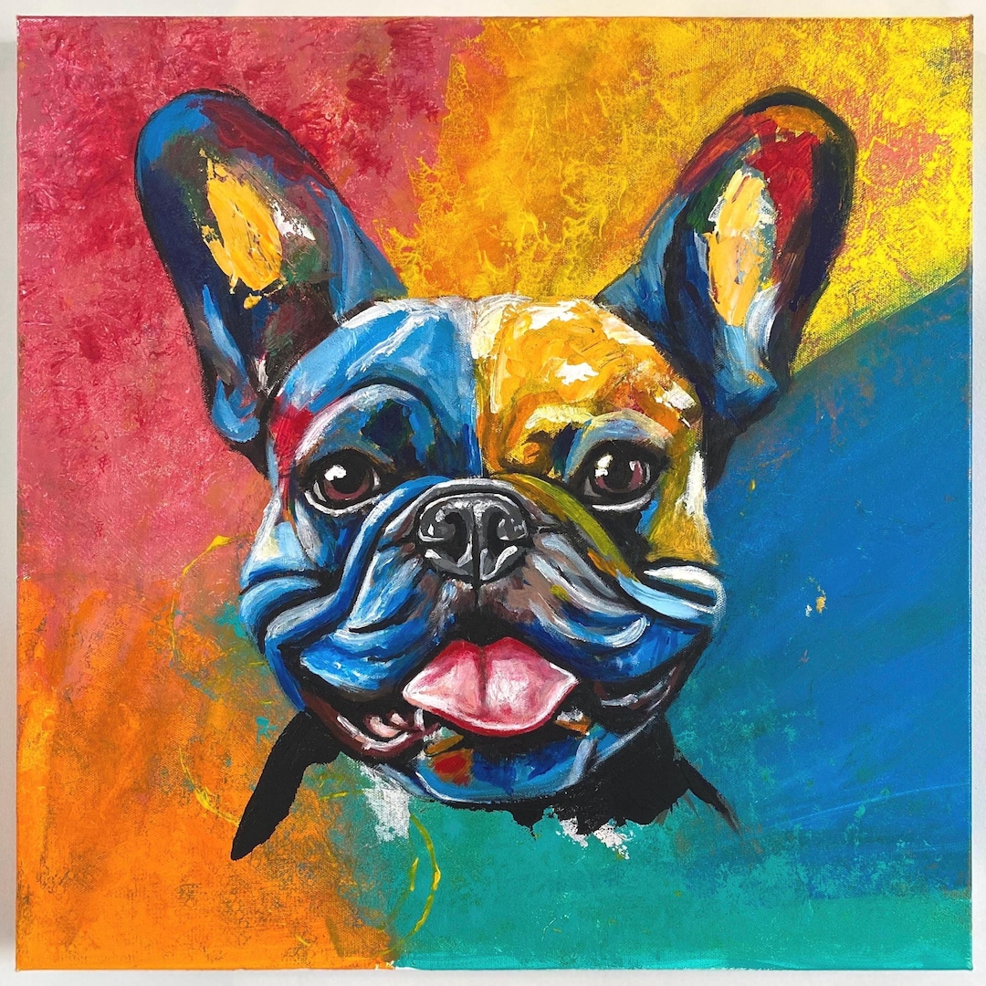Frenchie Painting - Etsy