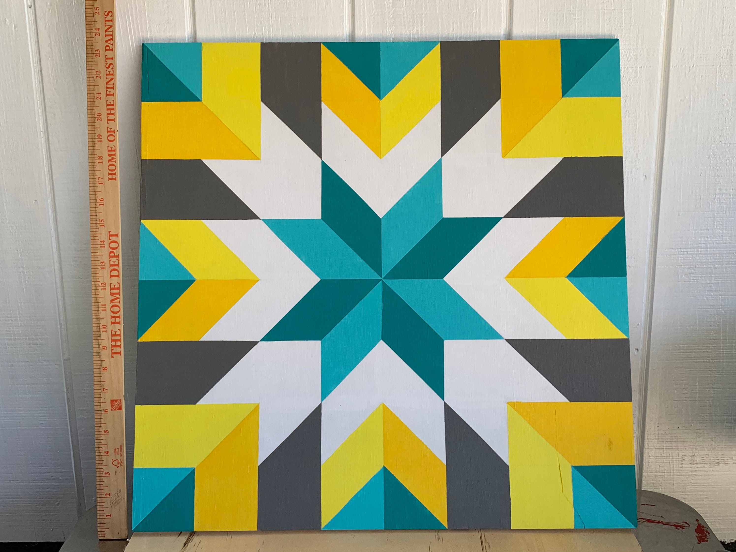 Painted Barn Quilt 2ft Free Shipping - Etsy