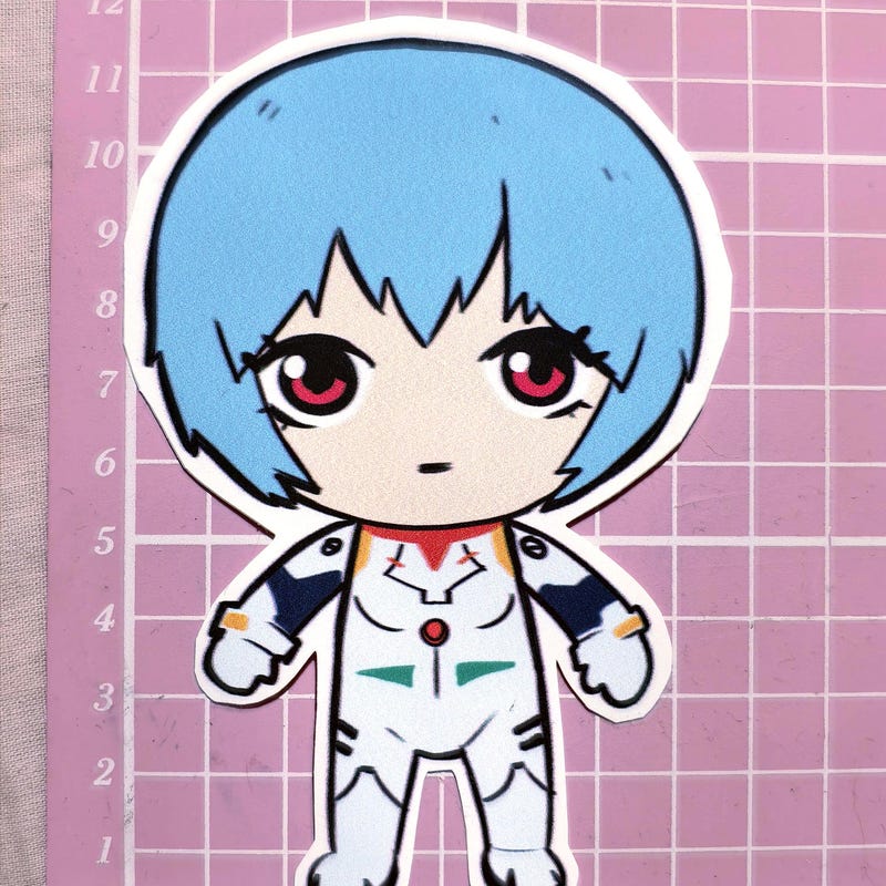 Rei Ayanami Plush - Etsy
